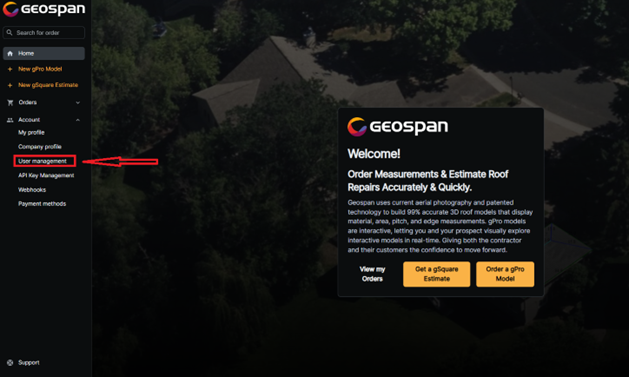 Adding users: Account Holder user management
